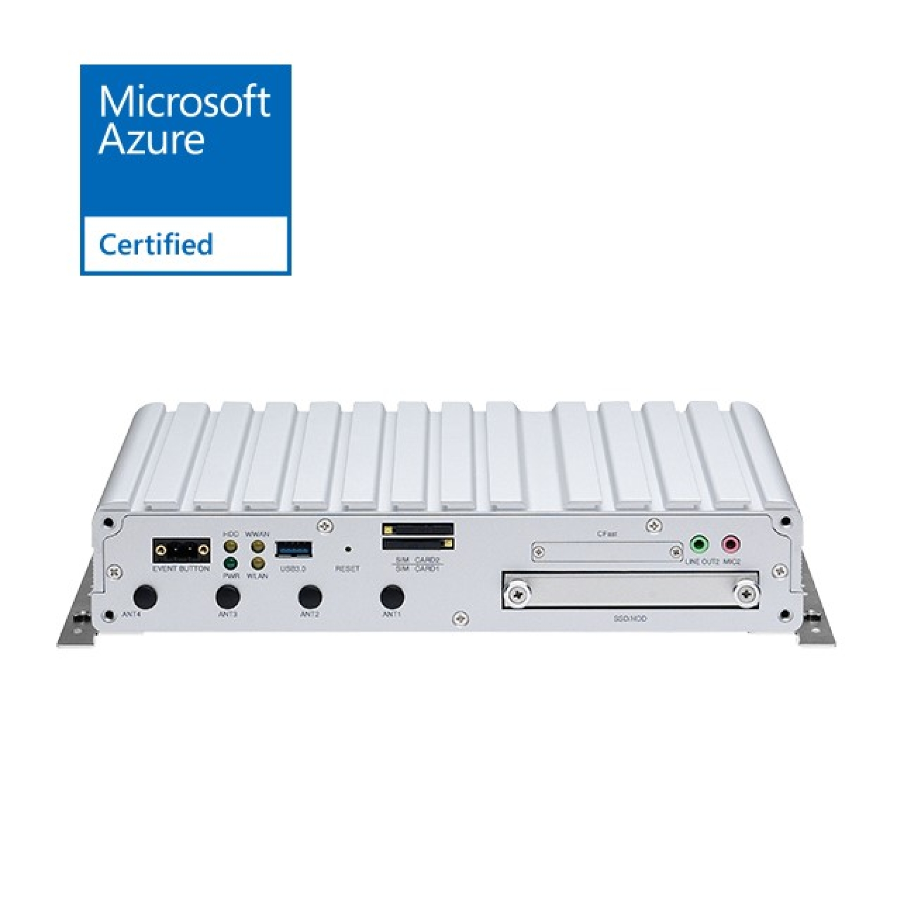 Nexcom VTC 6210-BK Intel Atom E3845 Fanless In-Vehicle Computer w/ 8 x GPIO Nexcom VTC 6210-BK Intel Atom E3845 Fanless In-Vehicle Computer w/ 8 x GPIO